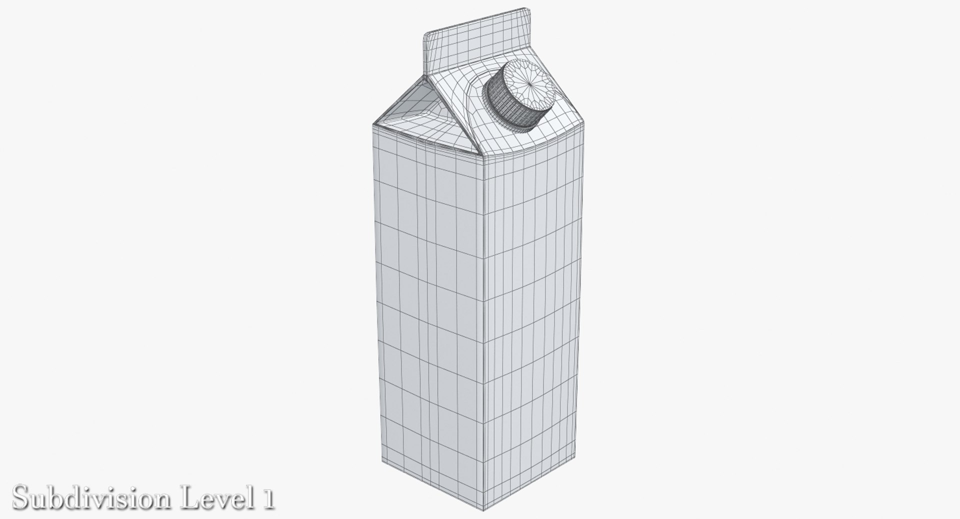 3d Juice Pack Model