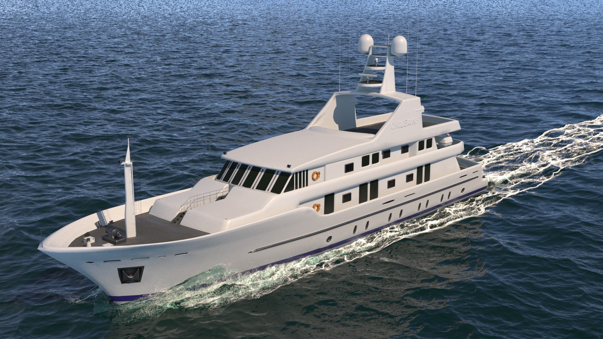 Orleans Yacht 3D Model - TurboSquid 1481127