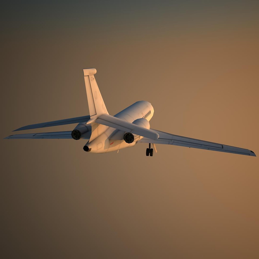 3d Model Dassault Falcon