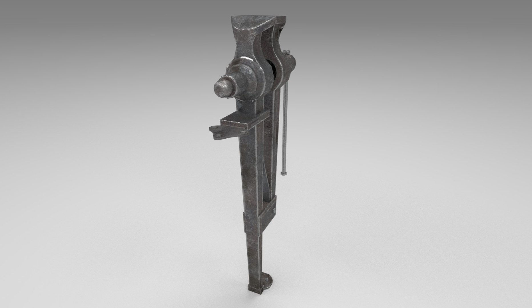 3D Medieval Leg Vise - TurboSquid 1246720