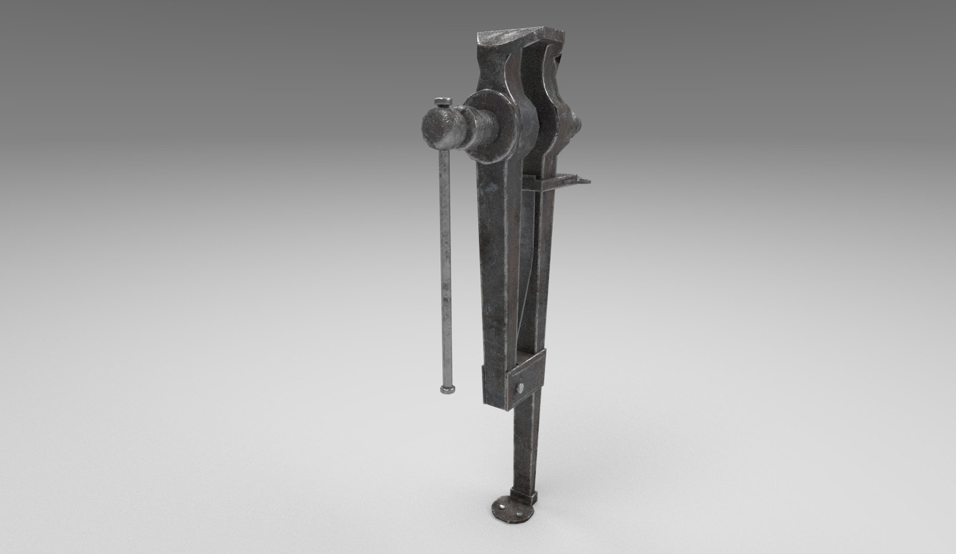 3D Medieval Leg Vise - TurboSquid 1246720