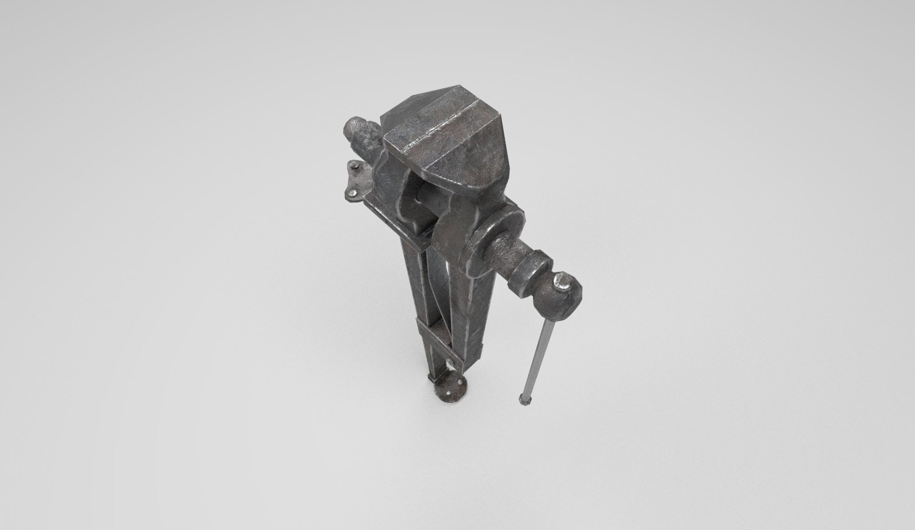 3D Medieval Leg Vise - TurboSquid 1246720