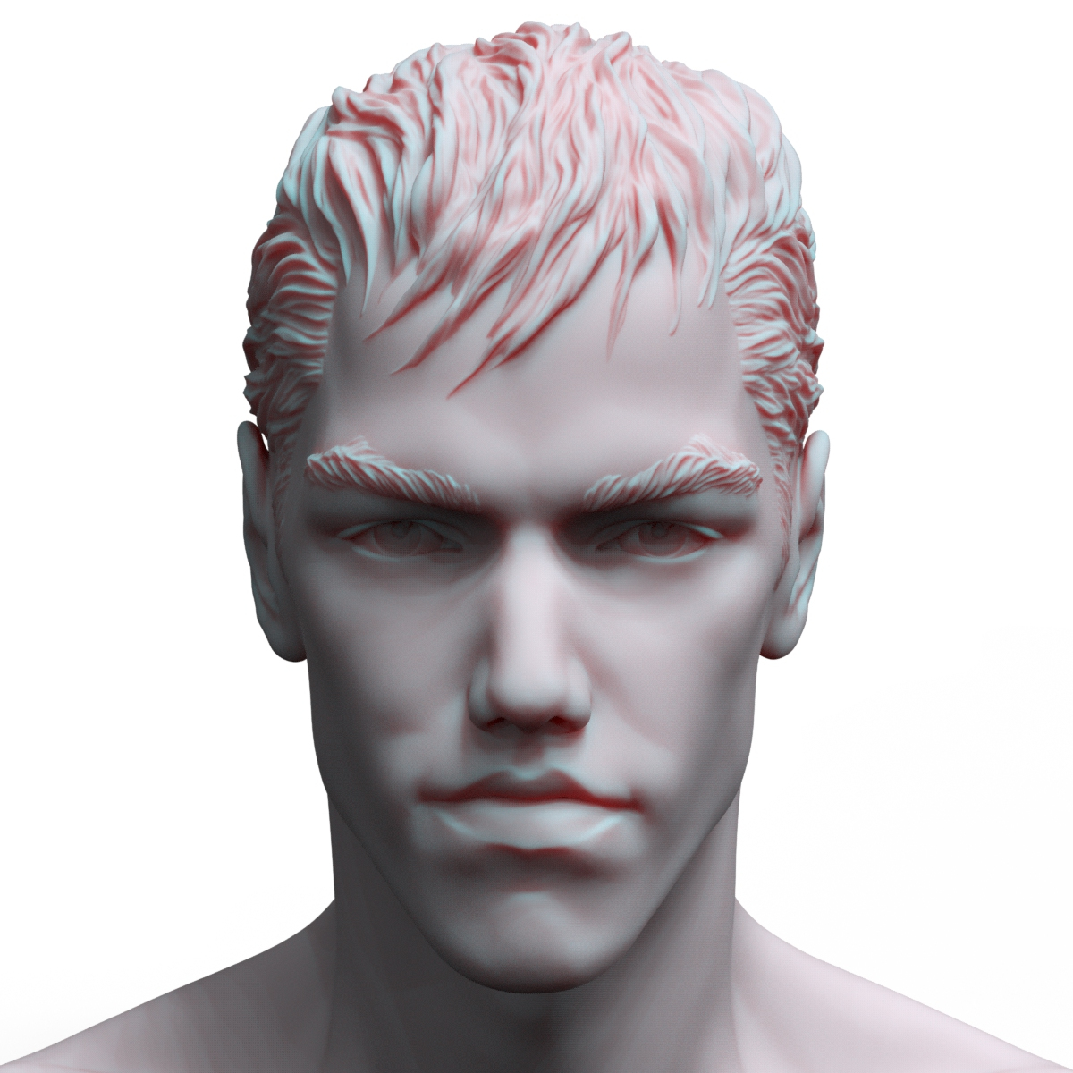 3D model hero head 2 - TurboSquid 1179886