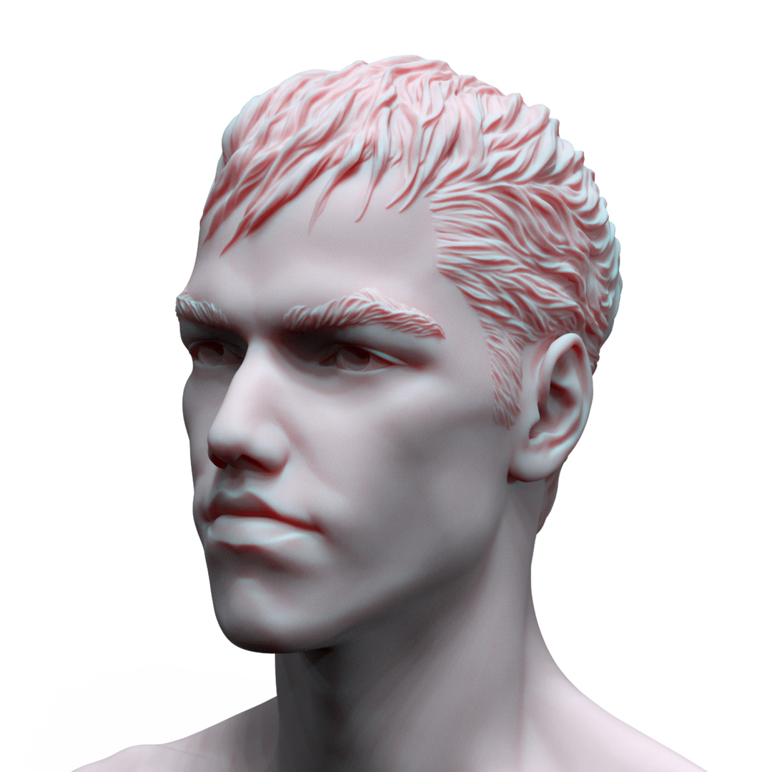 3D model hero head 2 - TurboSquid 1179886