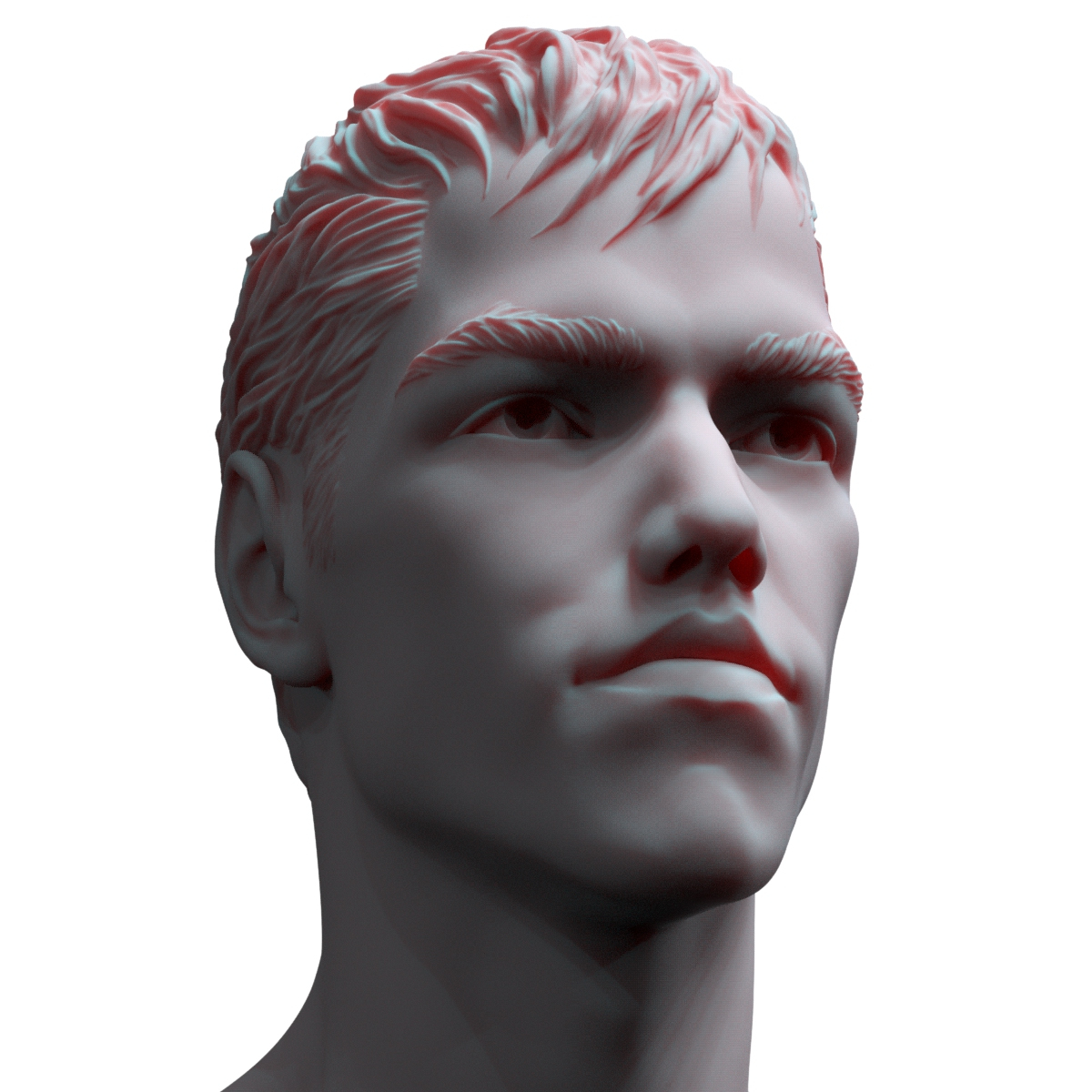 3D model hero head 2 - TurboSquid 1179886