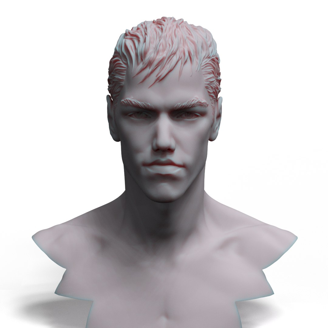 3D model hero head 2 - TurboSquid 1179886