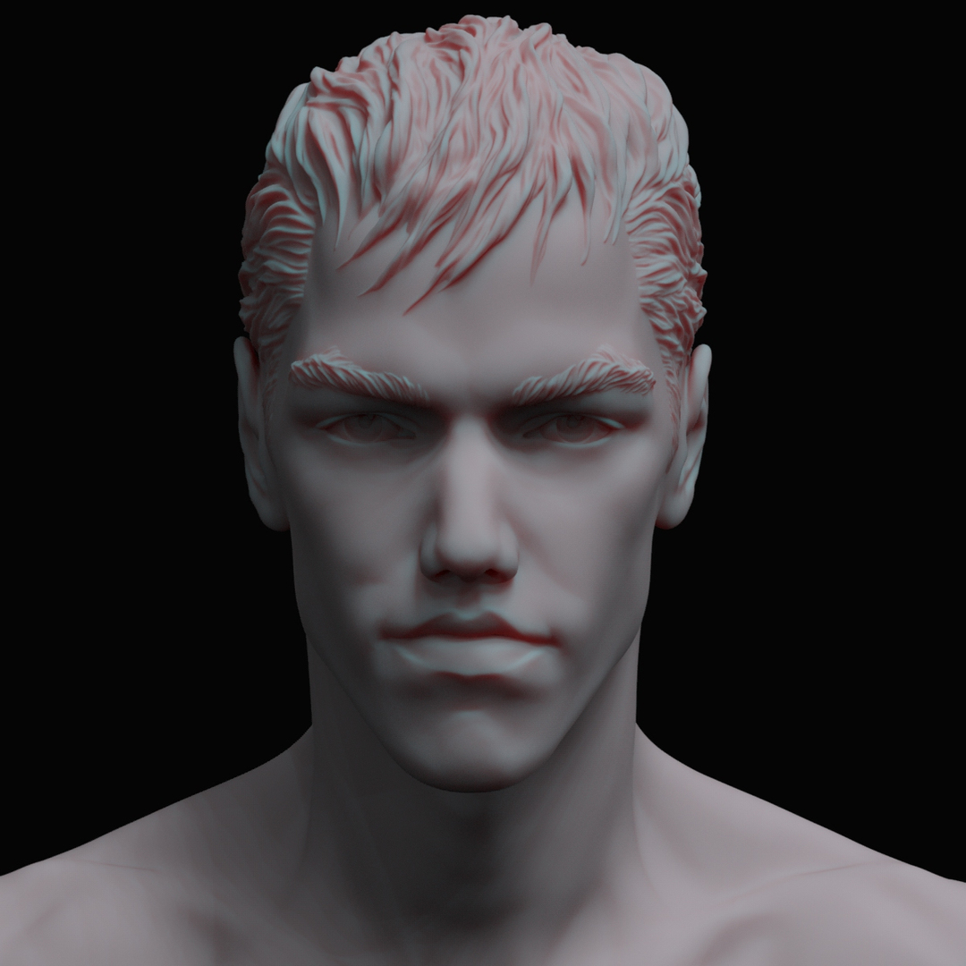 3D model hero head 2 - TurboSquid 1179886