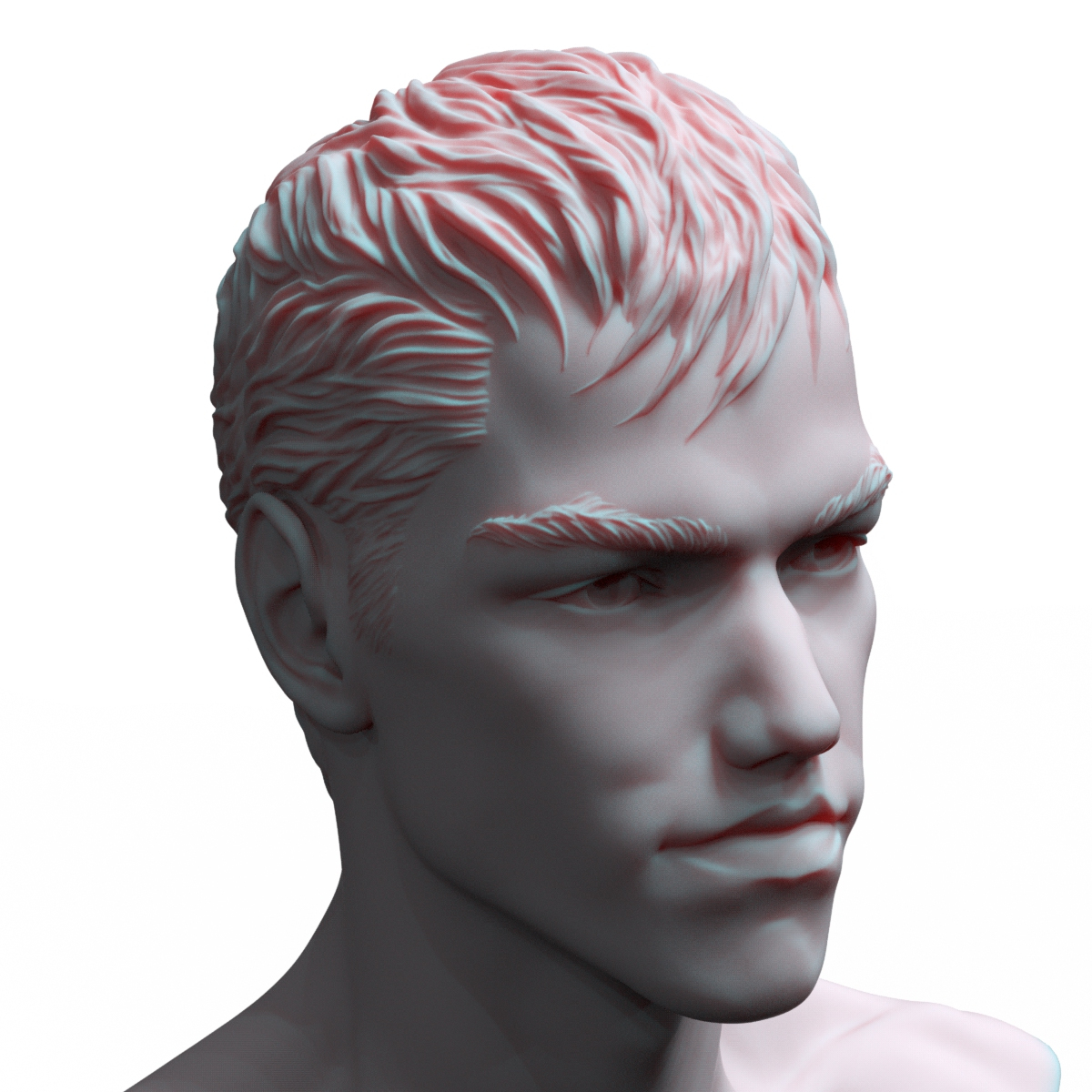 3D model hero head 2 - TurboSquid 1179886