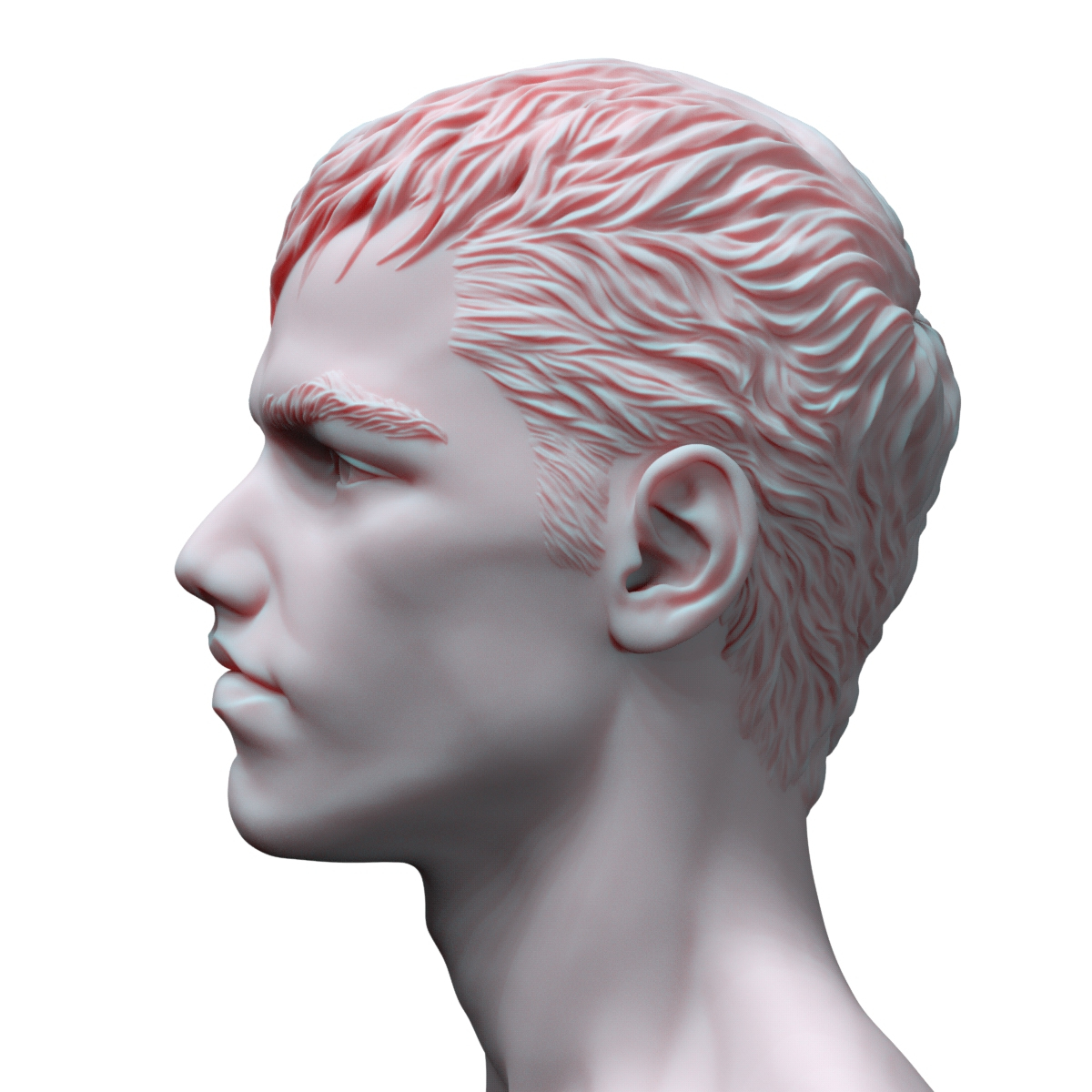 3D model hero head 2 - TurboSquid 1179886