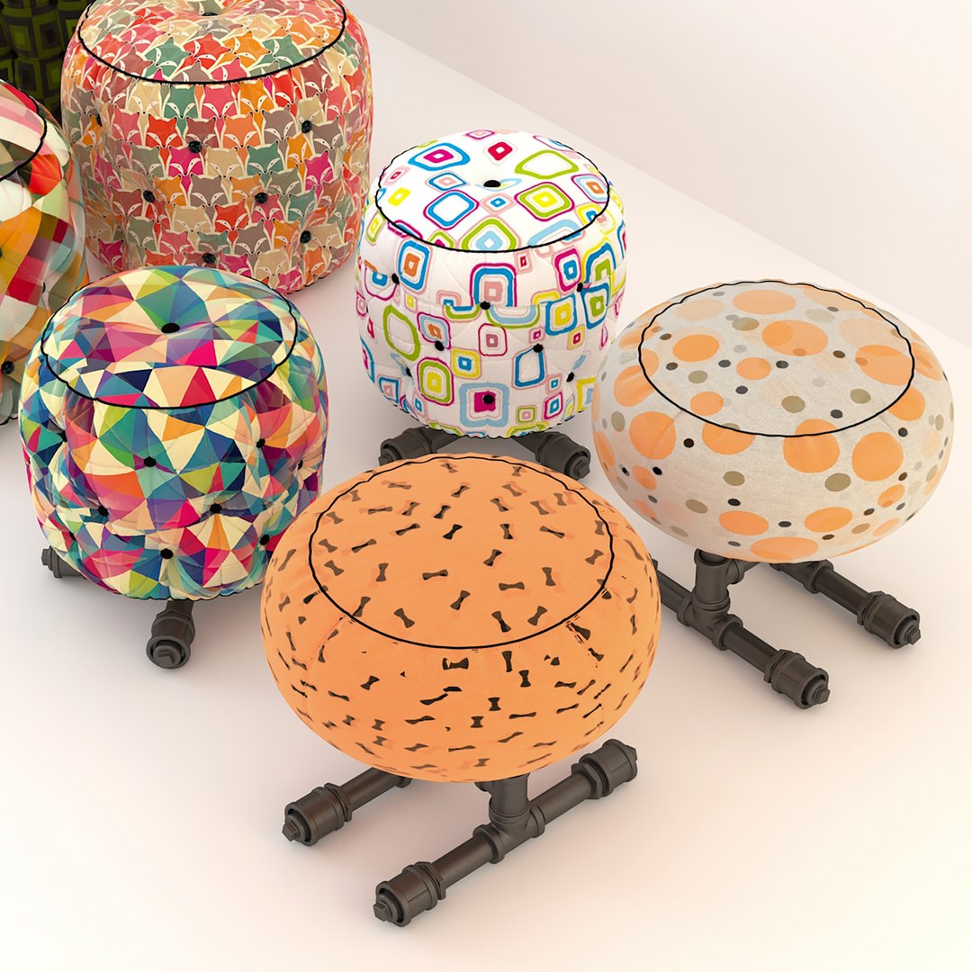 Tropical Stool 3D Model - TurboSquid 1638457