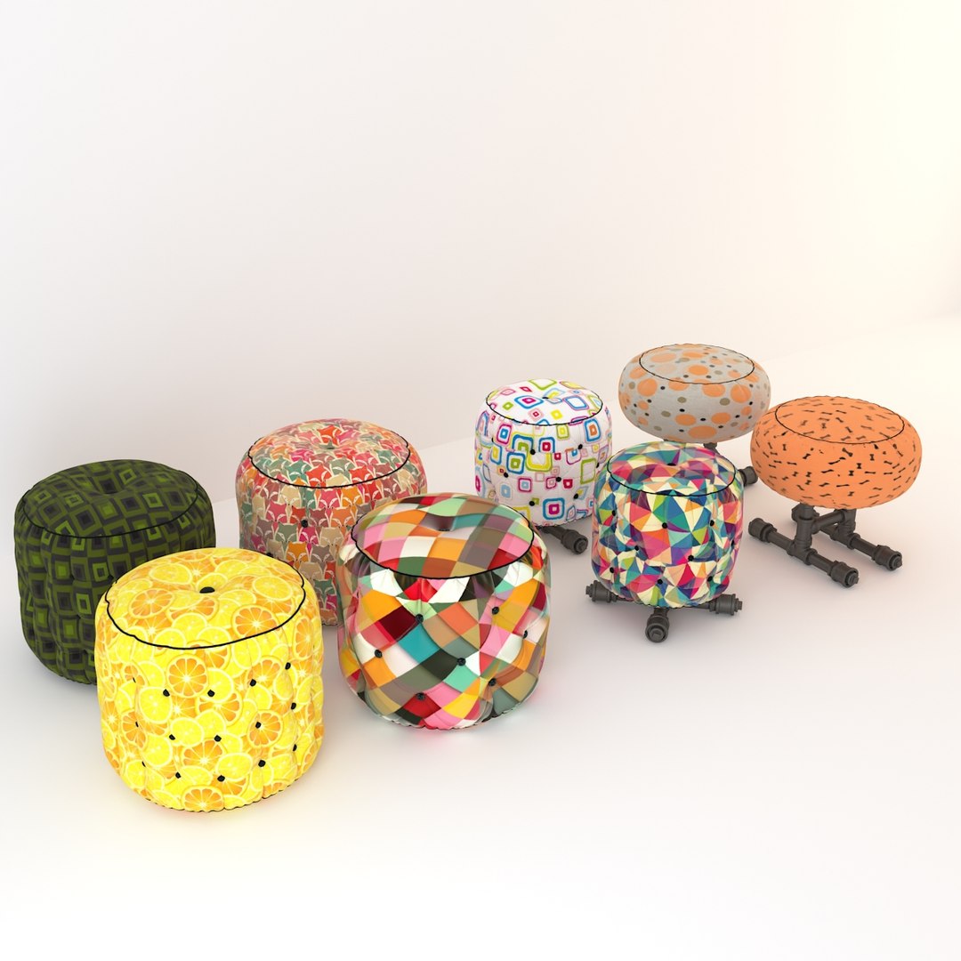 Tropical stool 3D model - TurboSquid 1638457