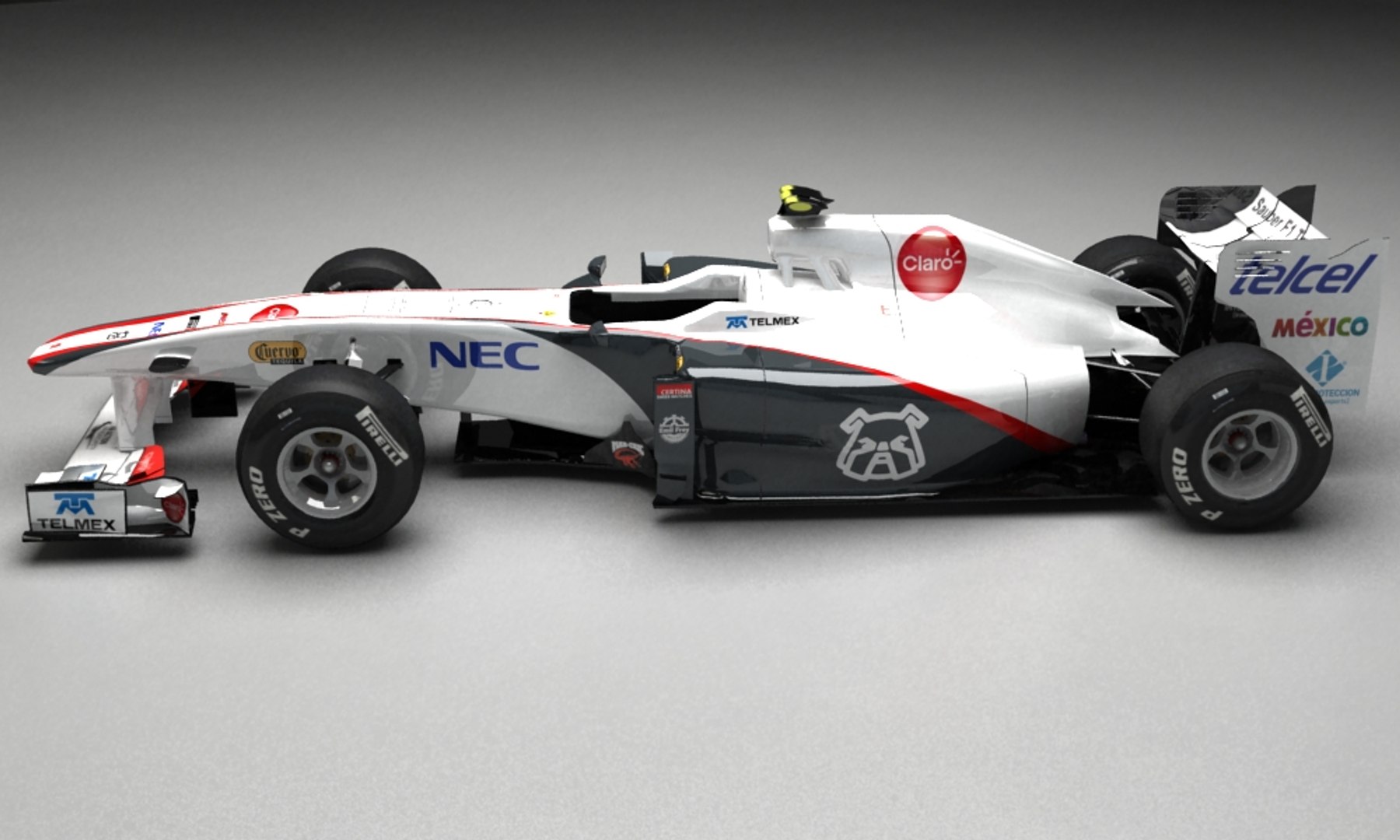 2011 Sauber C30 Hispania 3d Max