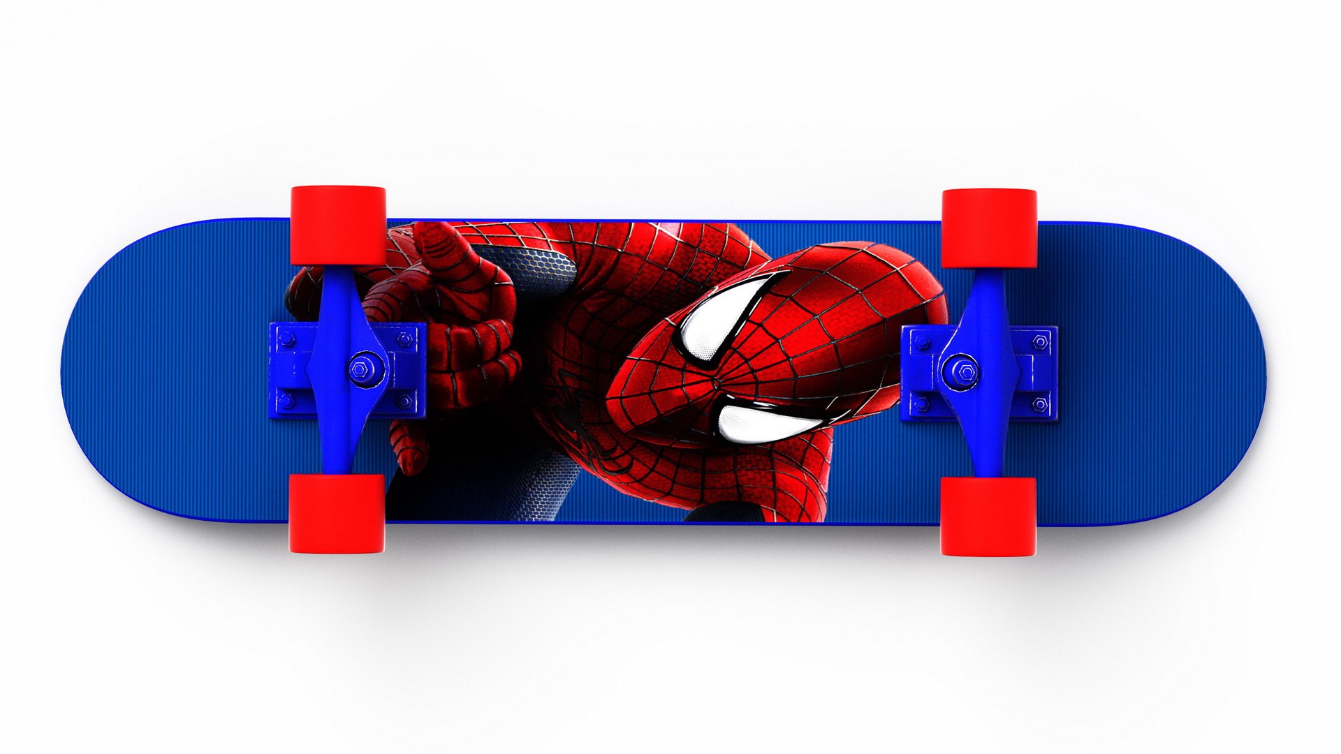 3D Classic Skateboard Spider-Man - TurboSquid 1956197