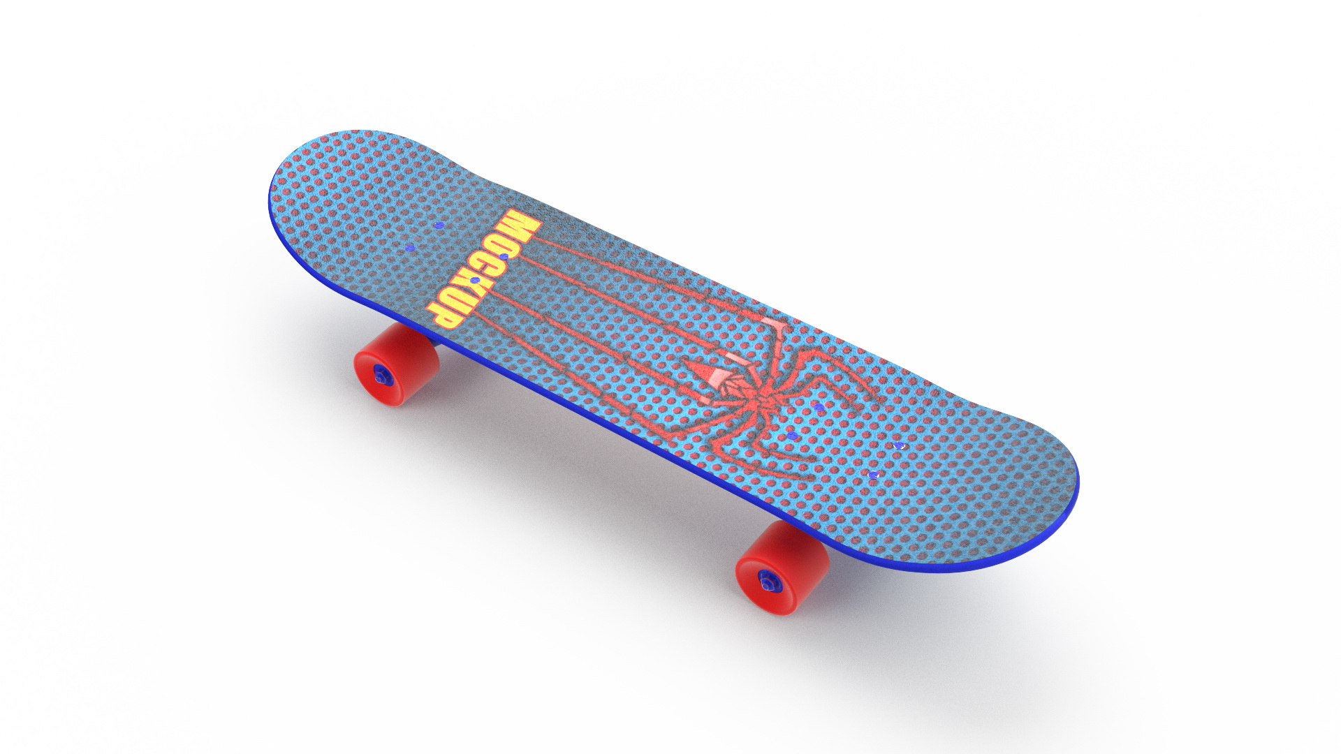 3D Classic Skateboard Spider-Man - TurboSquid 1956197
