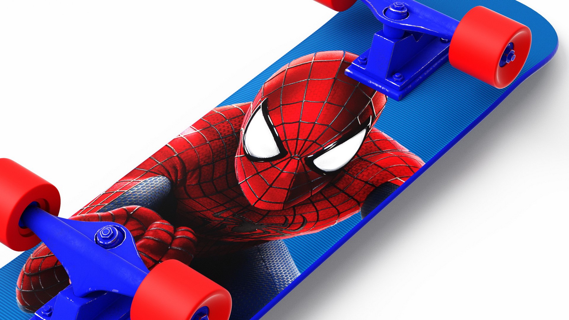 3D Classic Skateboard Spider-Man - TurboSquid 1956197