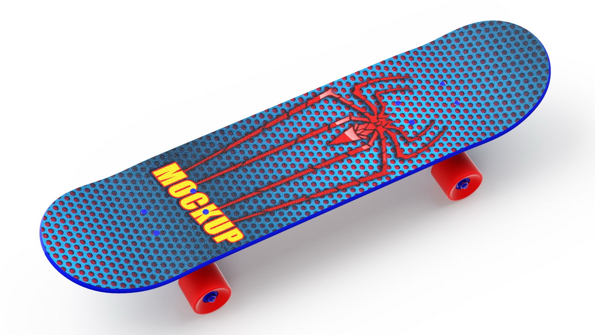 3D Classic Skateboard Spider-Man - TurboSquid 1956197