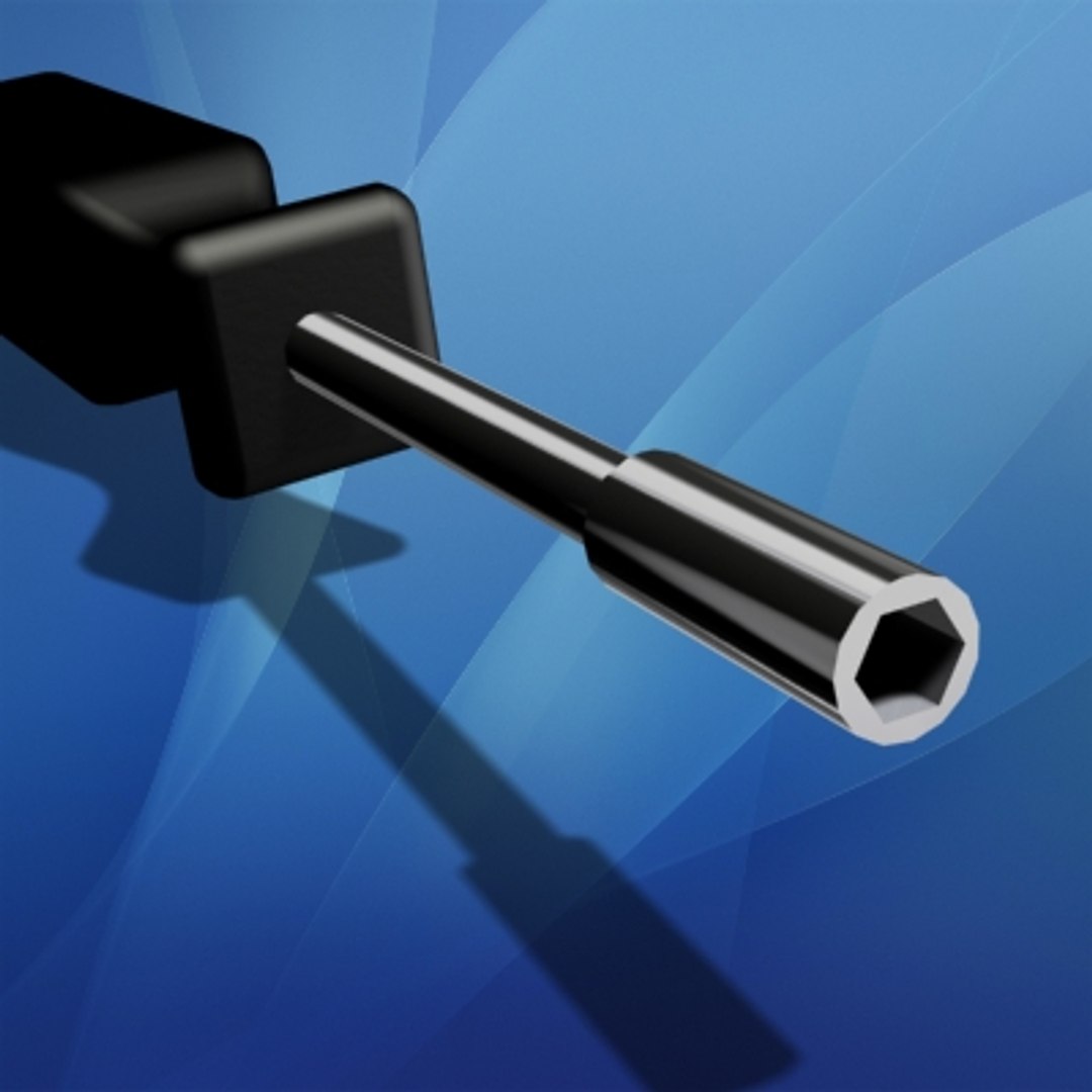 Socket Driver 3d Model