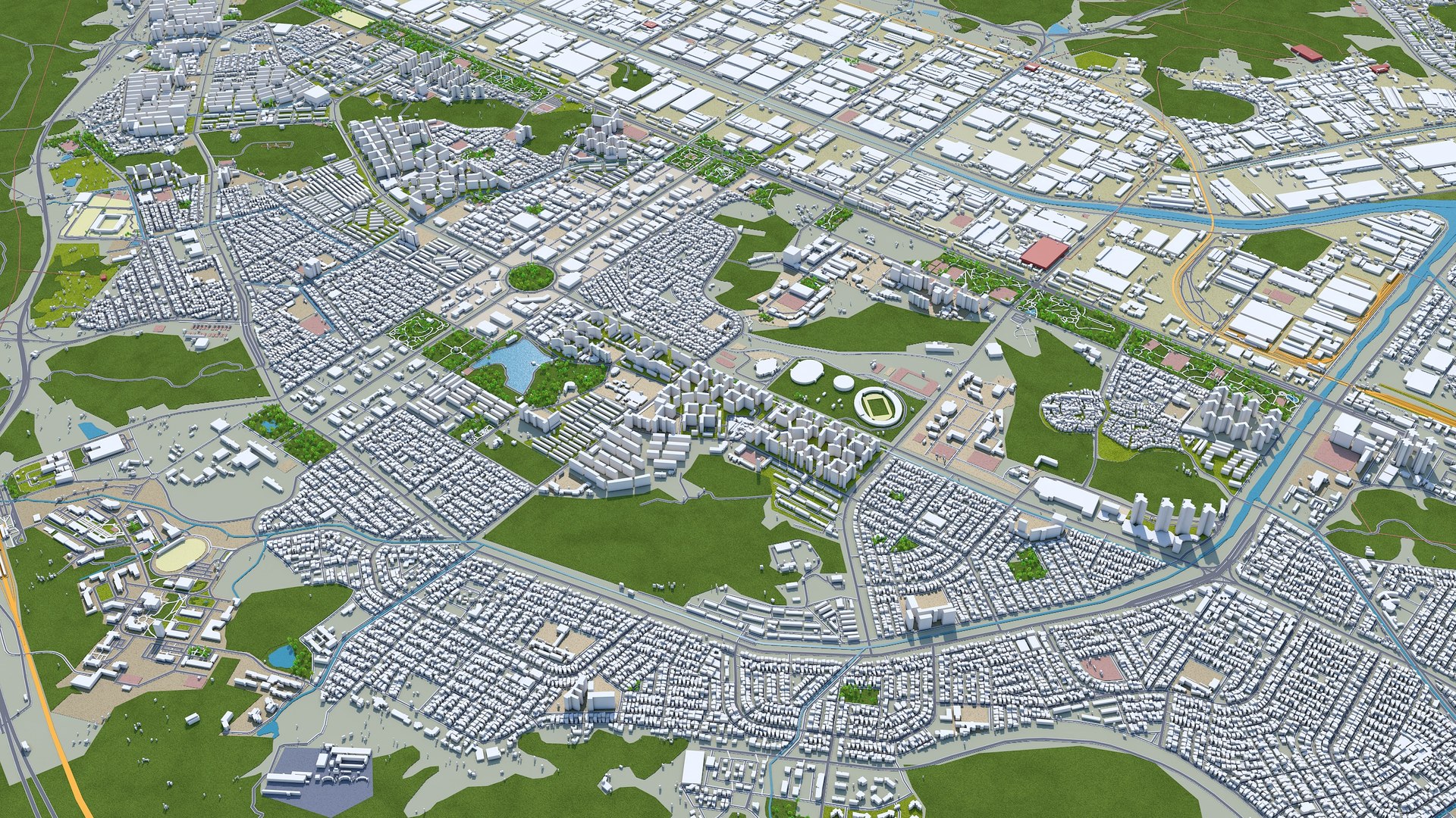 Changwon South Korea 3D Model - TurboSquid 2041977