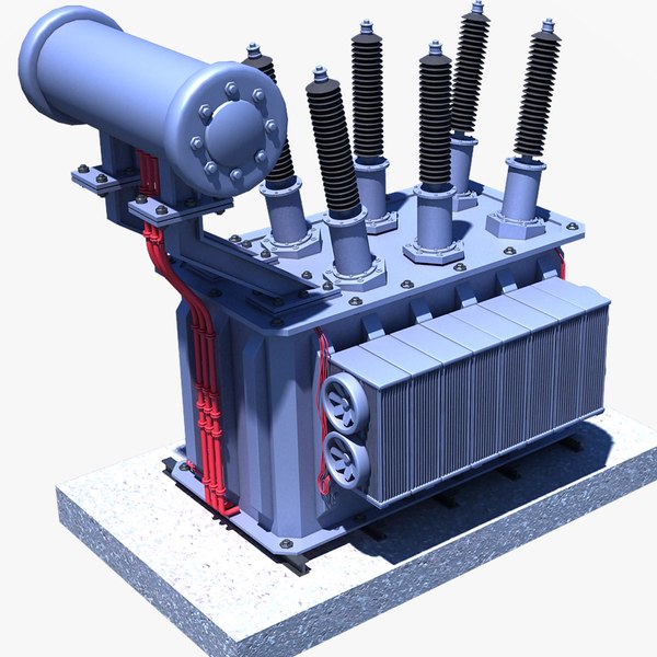 Industrial Transformer 03 3D - TurboSquid 1964676