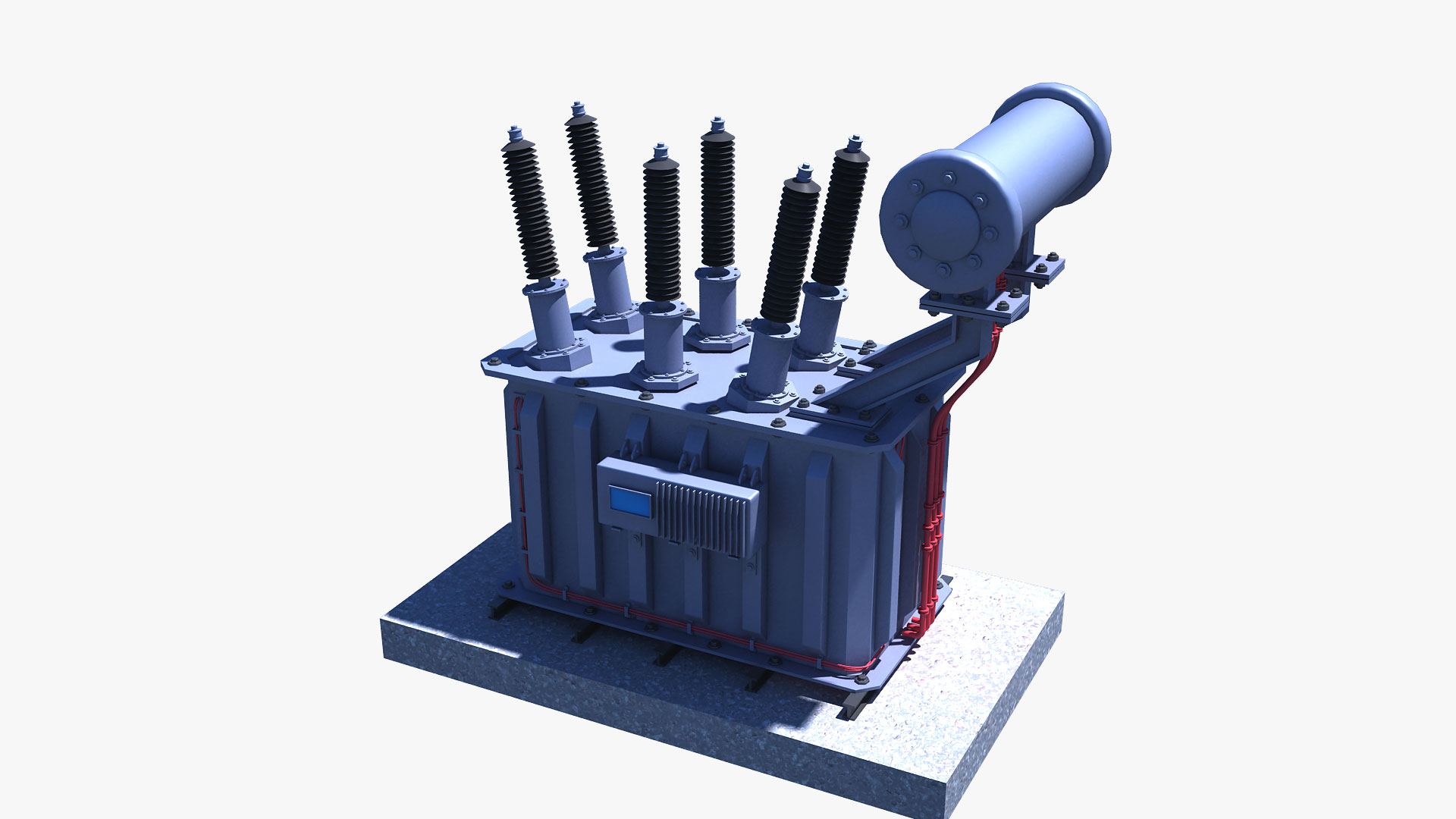 Industrial Transformer 03 3D - TurboSquid 1964676