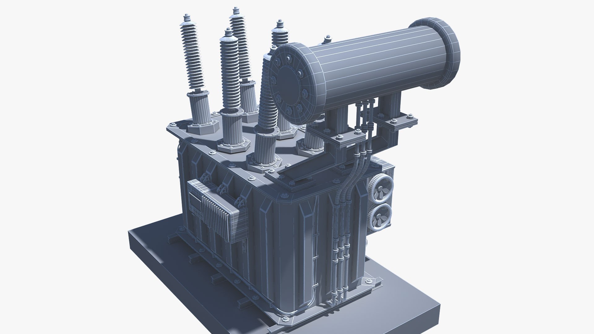 Industrial Transformer 03 3D - TurboSquid 1964676