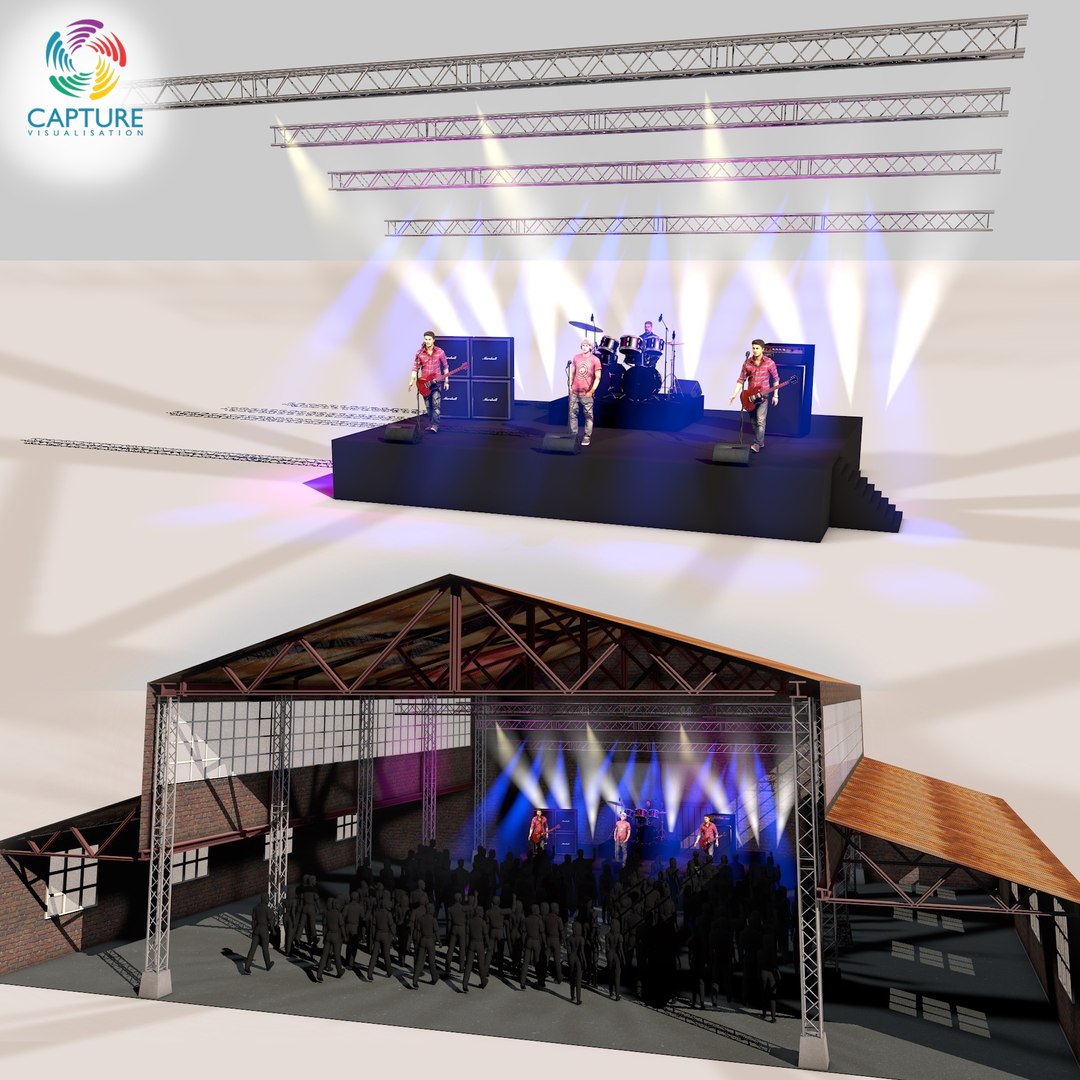 Capture 2019 stage model - TurboSquid 1573890