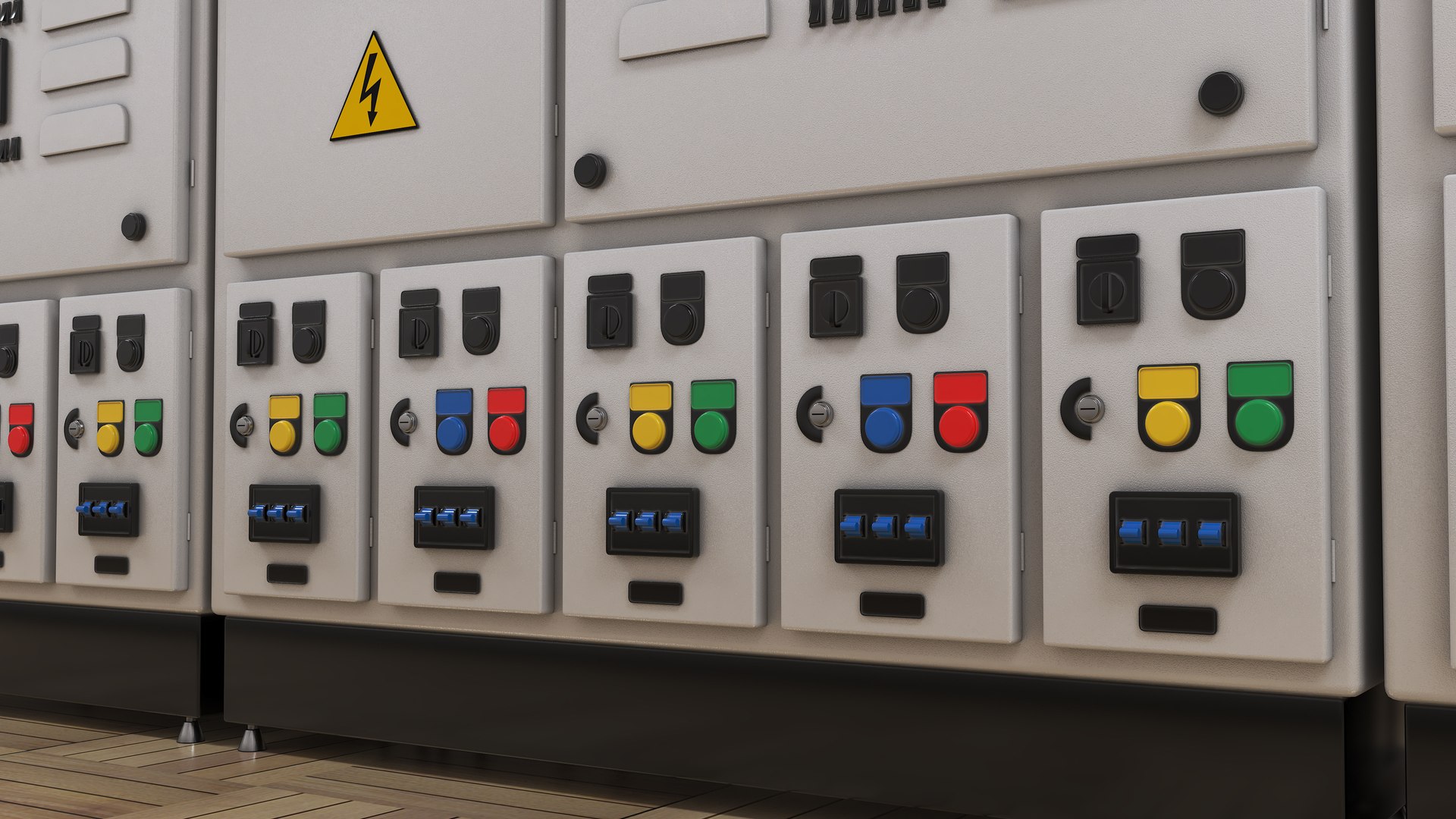 3D Electrical Room - TurboSquid 2245632