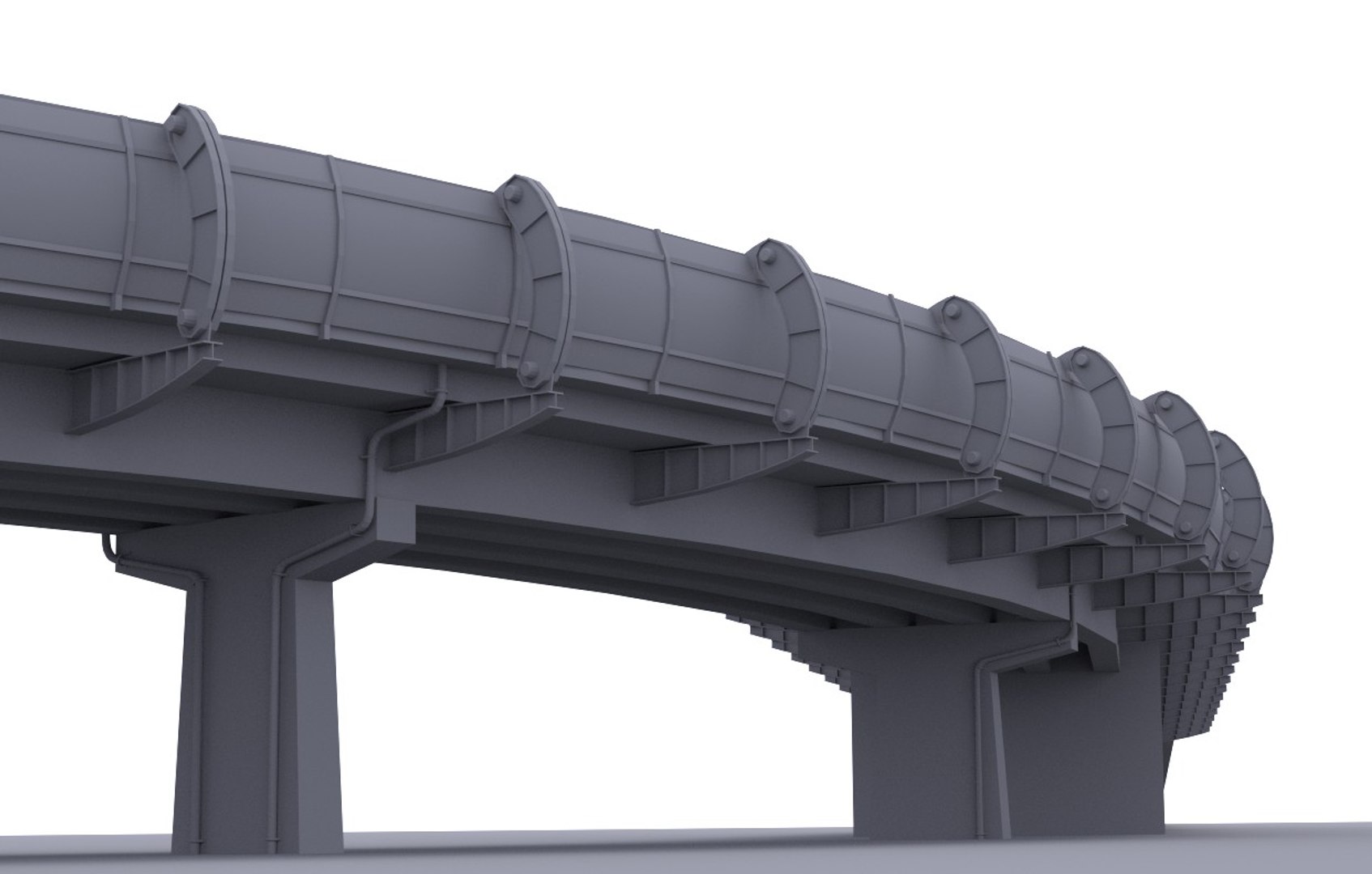 3d Overpass 2 Model
