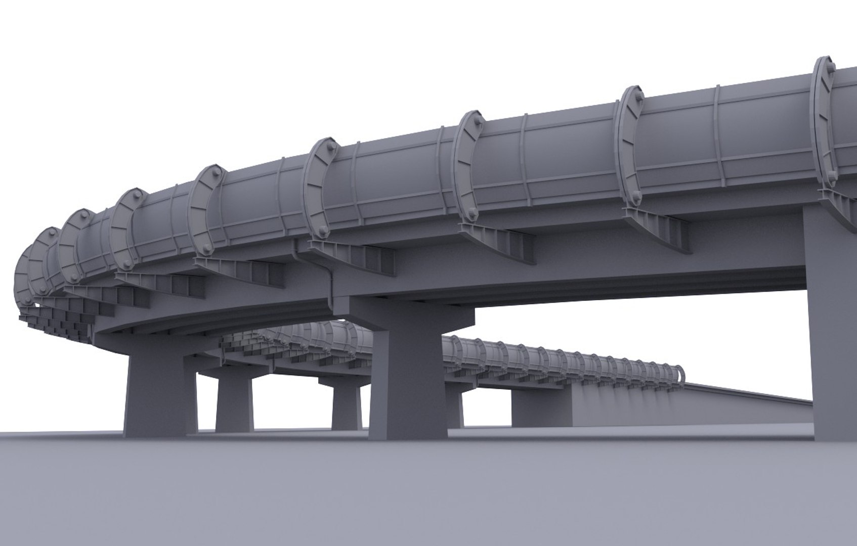 3d Overpass 2 Model