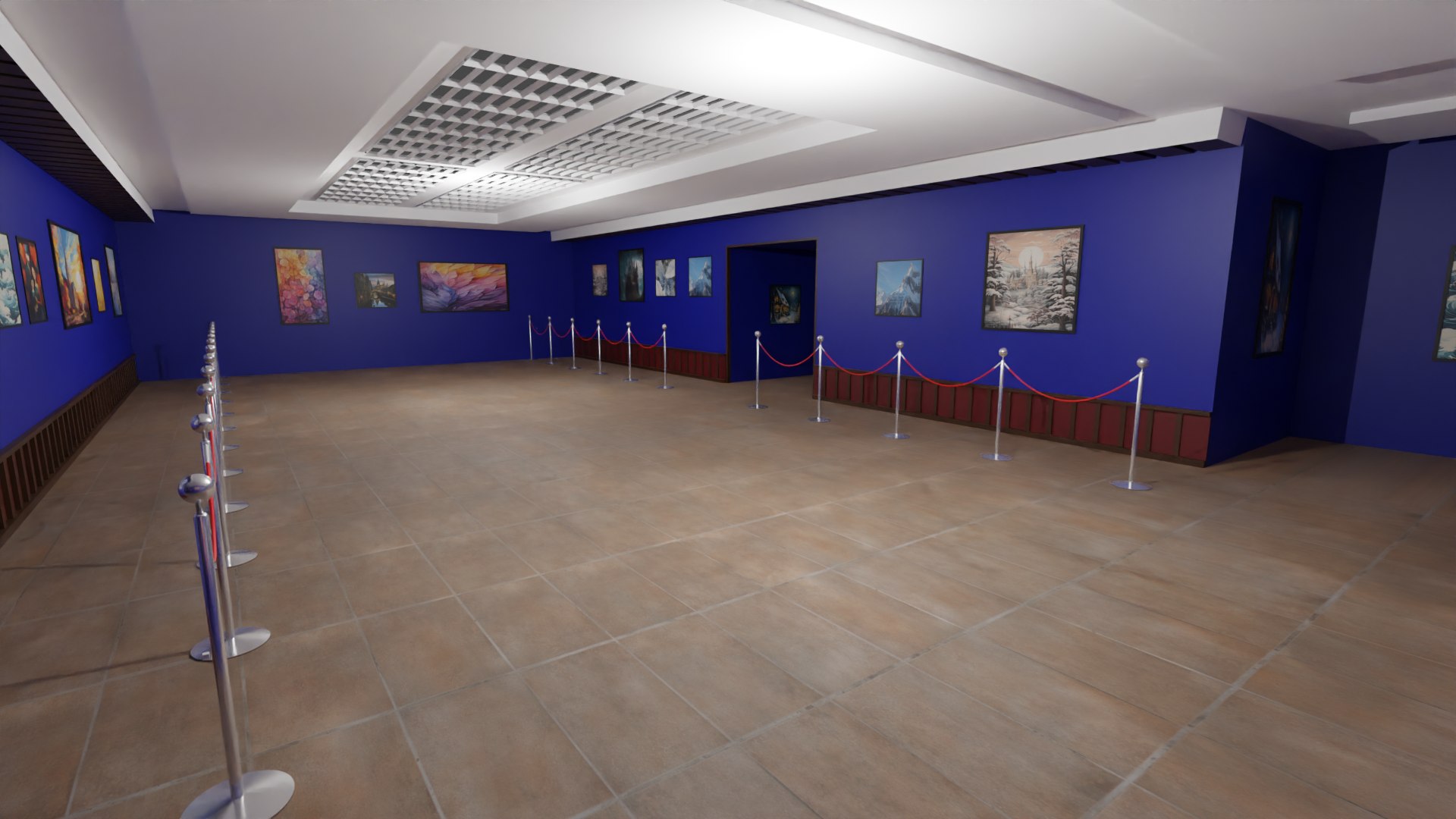 3D Art Gallery - TurboSquid 2157937