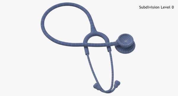 3D Stethoscope model - TurboSquid 1885255