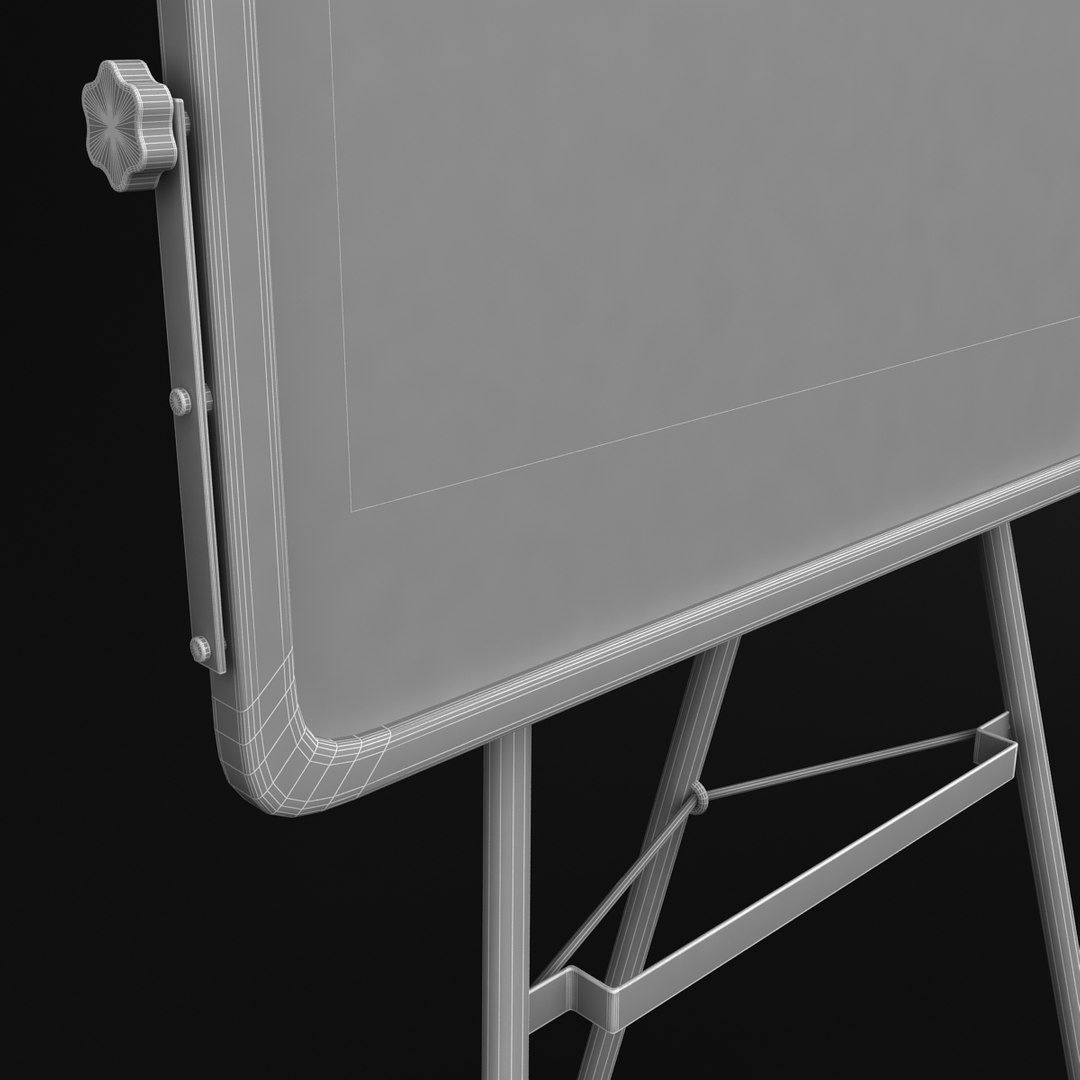 3ds Max Flip Chart Easel