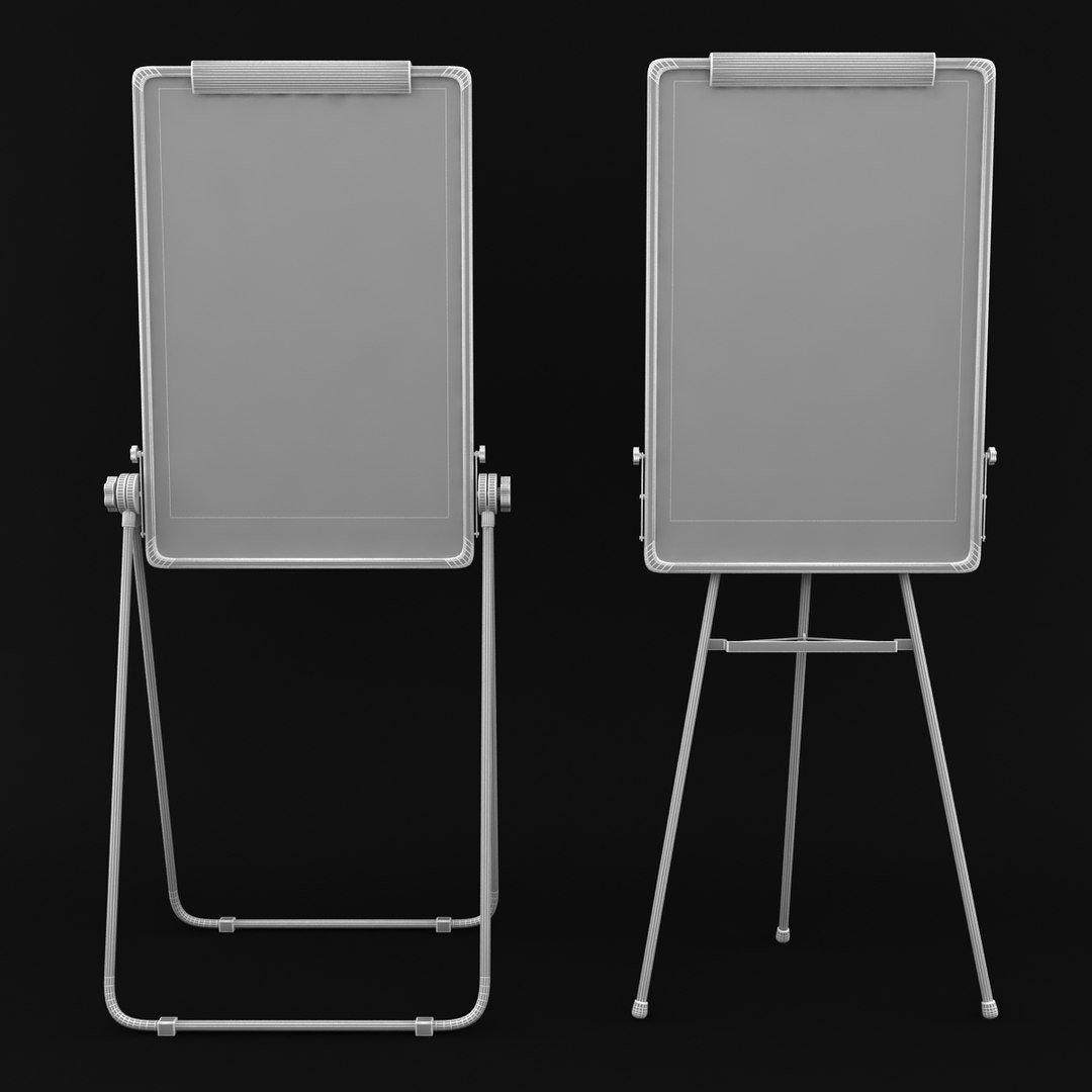 3ds Max Flip Chart Easel