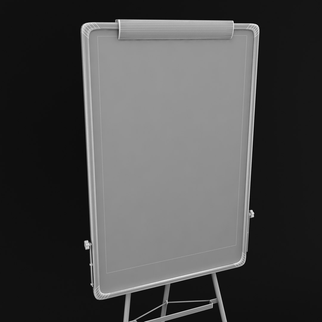 3ds Max Flip Chart Easel
