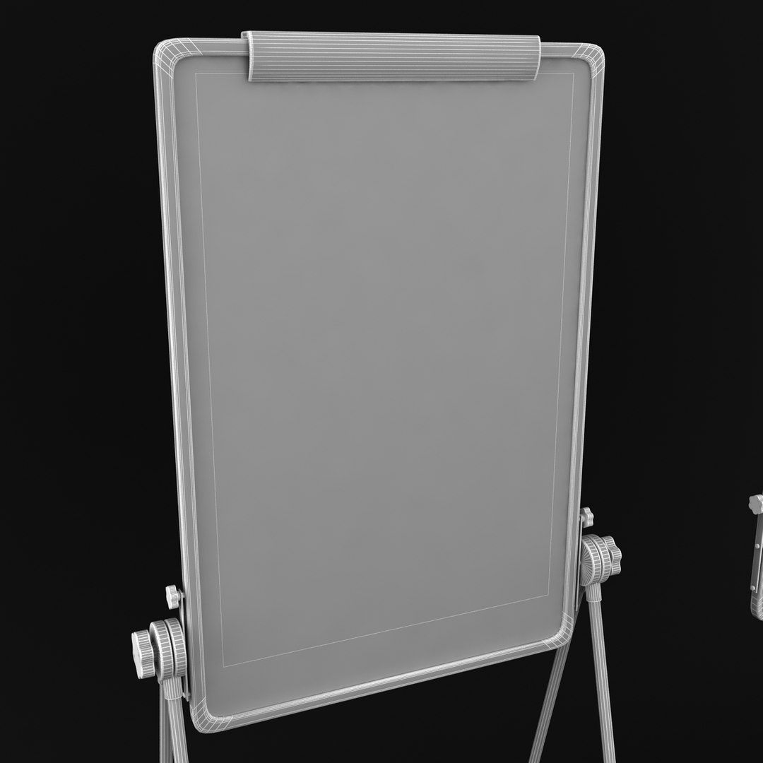 3ds Max Flip Chart Easel