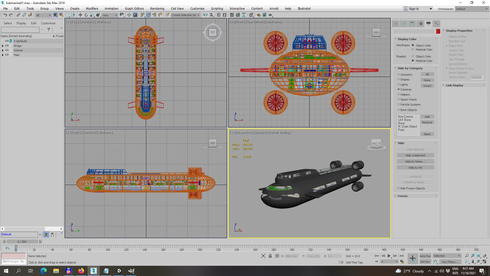 The Submarine Model - TurboSquid 1817729