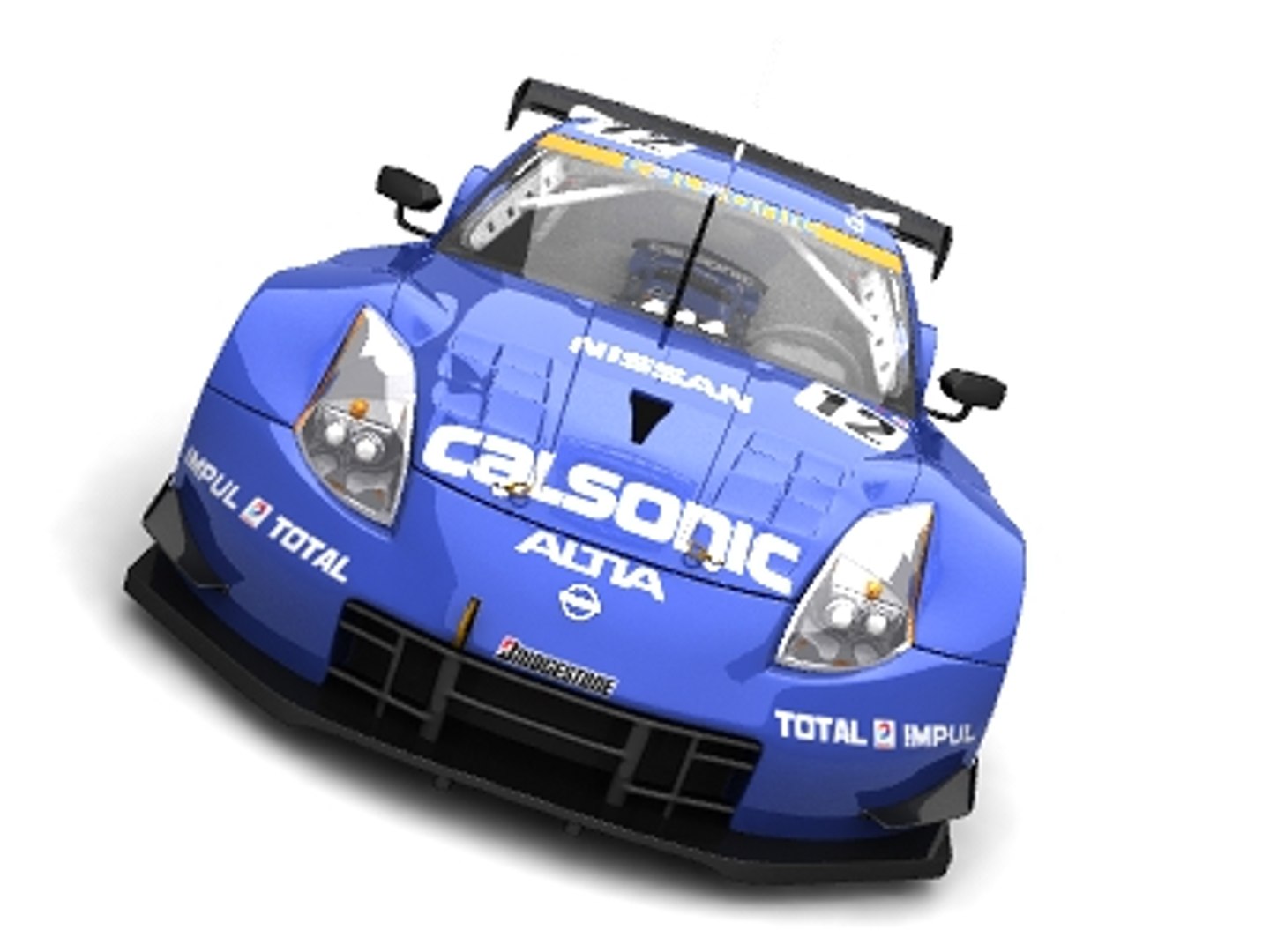 3d model nissan 350z calsonic jgtc