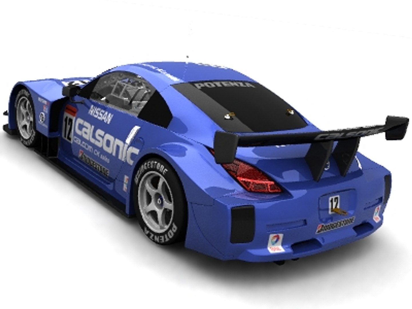 3d model nissan 350z calsonic jgtc