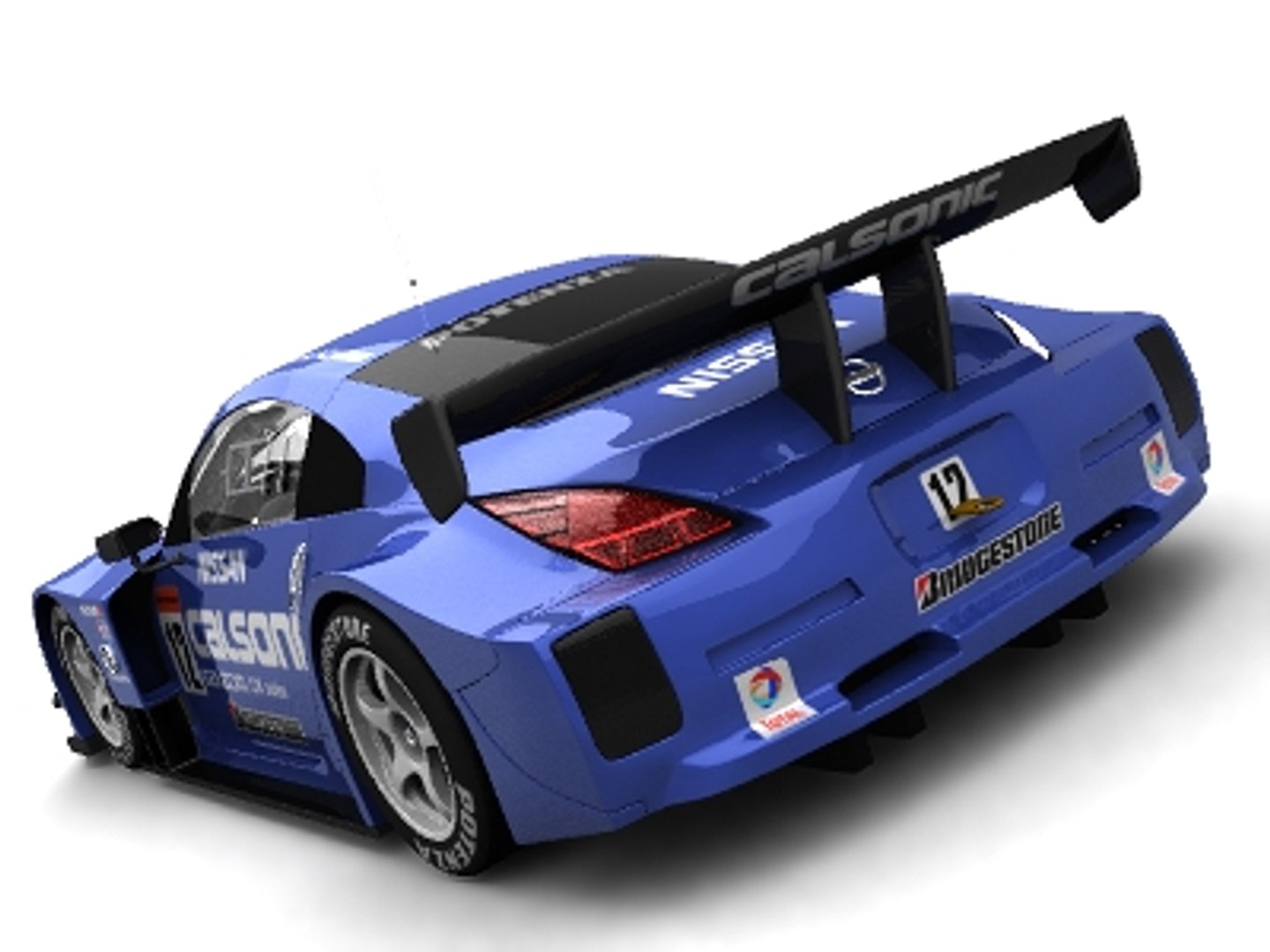 3d model nissan 350z calsonic jgtc