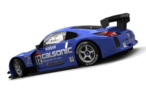 3d model nissan 350z calsonic jgtc