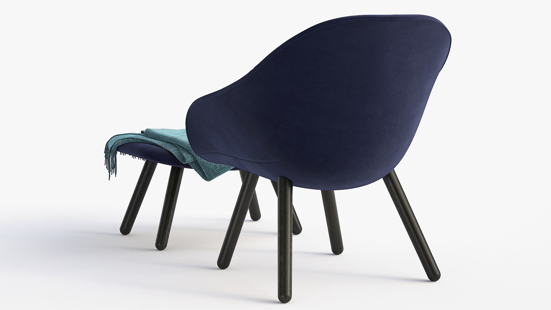 About A Lounge 82 Armchair Low Backmax 3D Model - TurboSquid 1955219