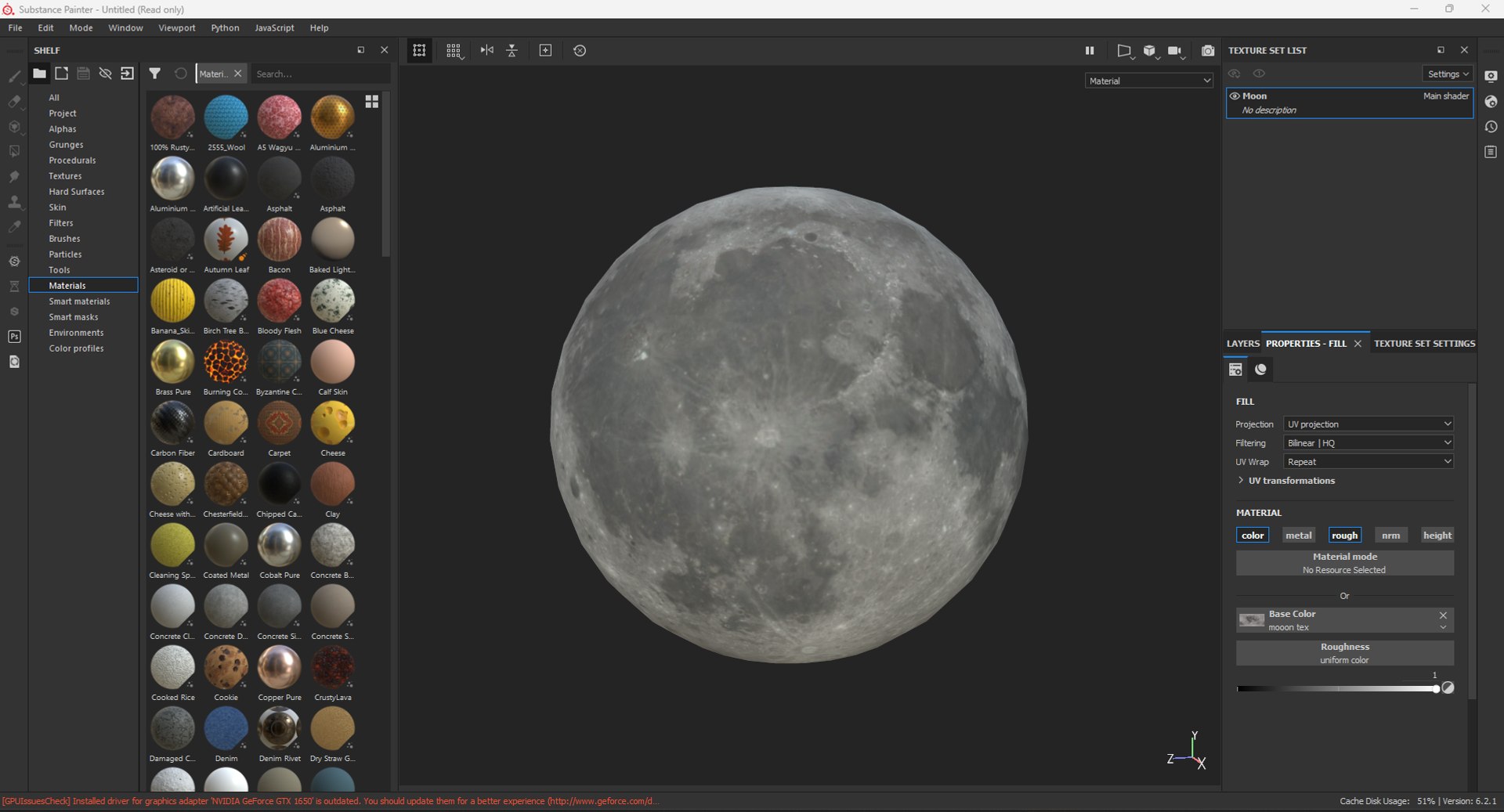 Moon 3D Model - TurboSquid 2157145