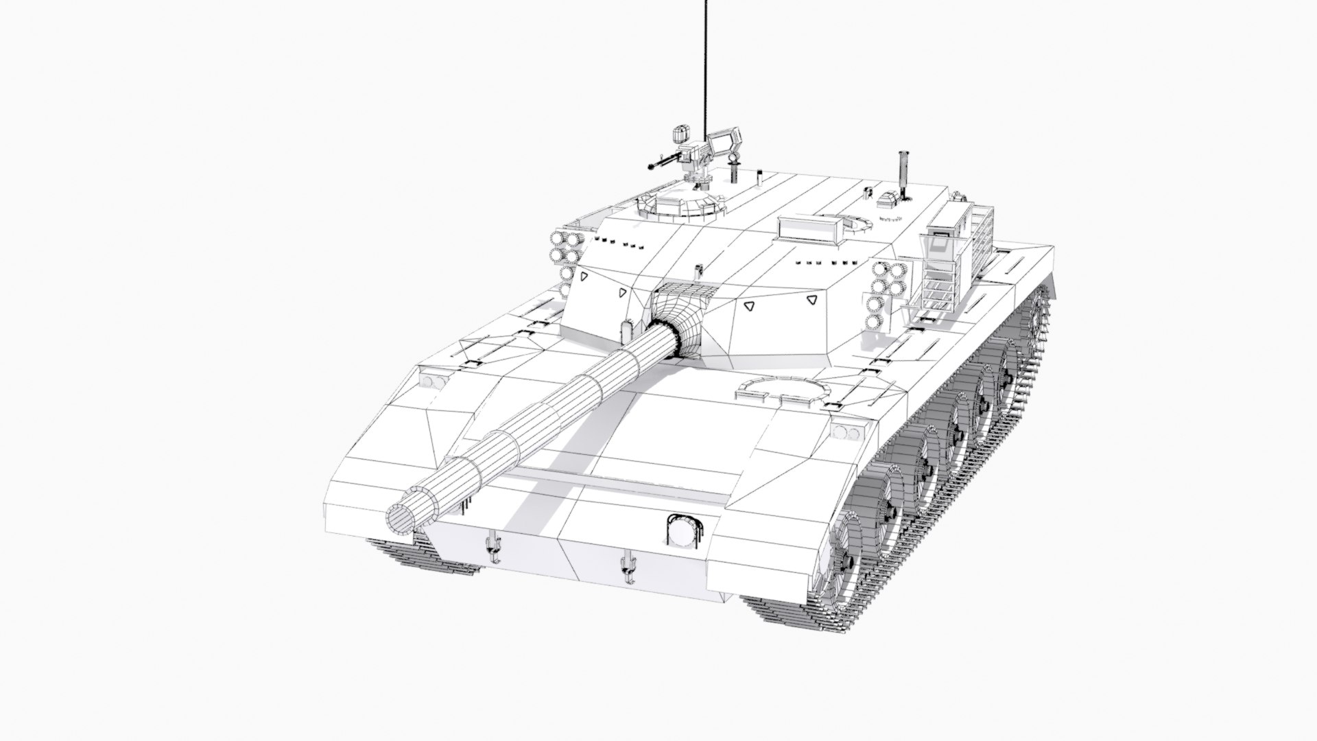 Chinese Type96 Tank Model - TurboSquid 2212813