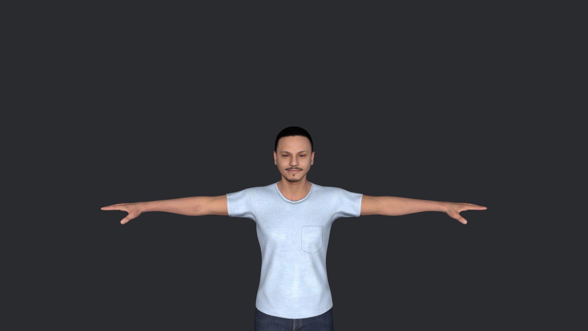 Beau Demayo Hyper Realistic Full Body Fully Rigged 3D Character Model - TurboSquid 2270426