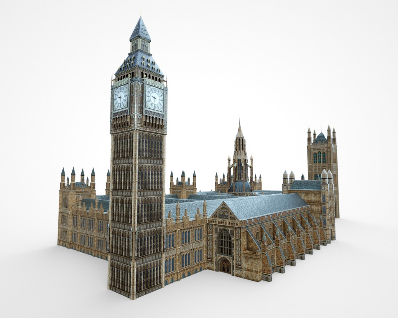 3D Model Palace Westminster - TurboSquid 1430859