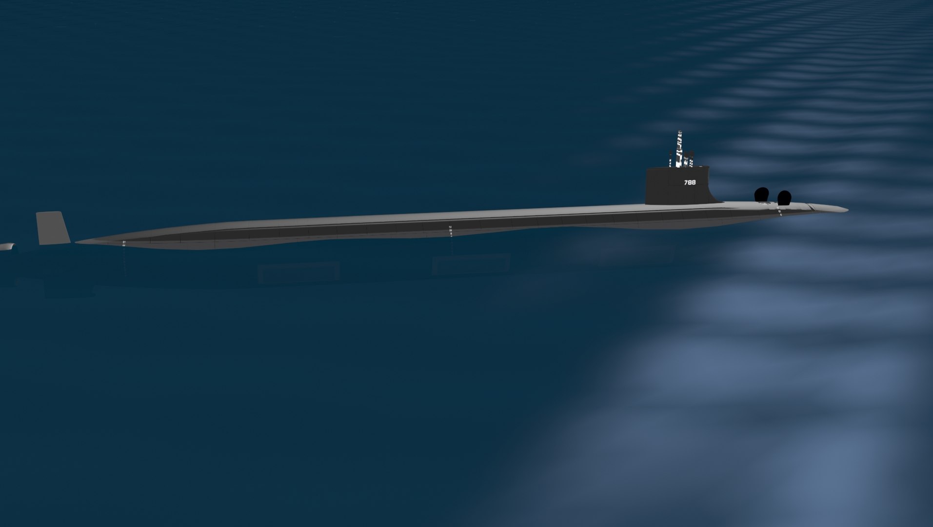Virginia Class SSN 788 USS Colorado 3D - TurboSquid 1765587