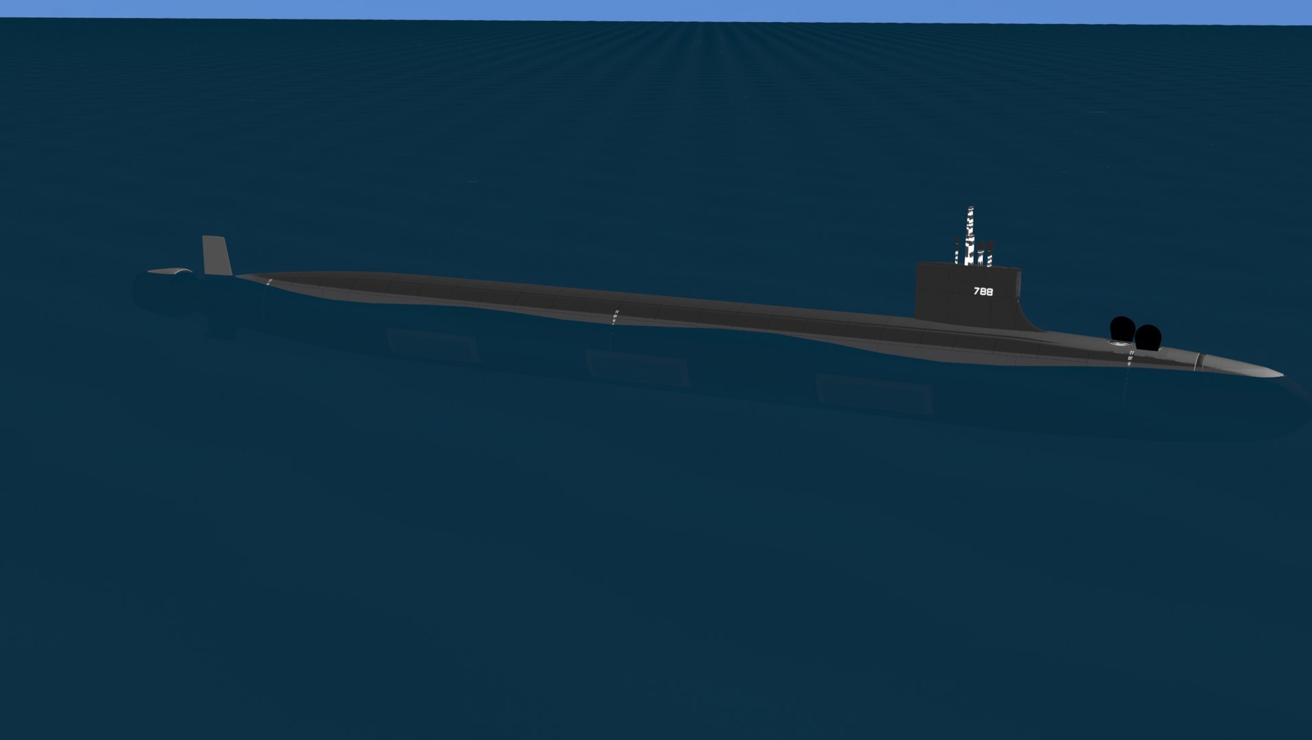 Virginia Class SSN 788 USS Colorado 3D - TurboSquid 1765587