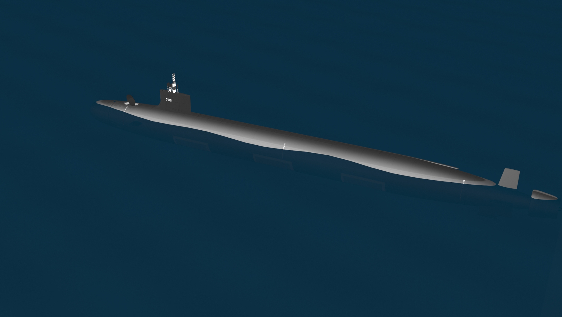 Virginia Class SSN 788 USS Colorado 3D - TurboSquid 1765587