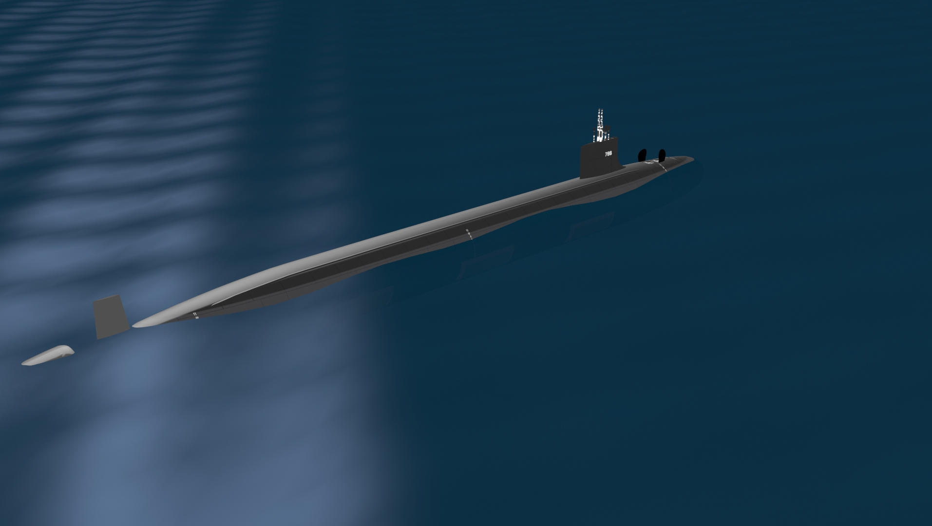 Virginia Class SSN 788 USS Colorado 3D - TurboSquid 1765587