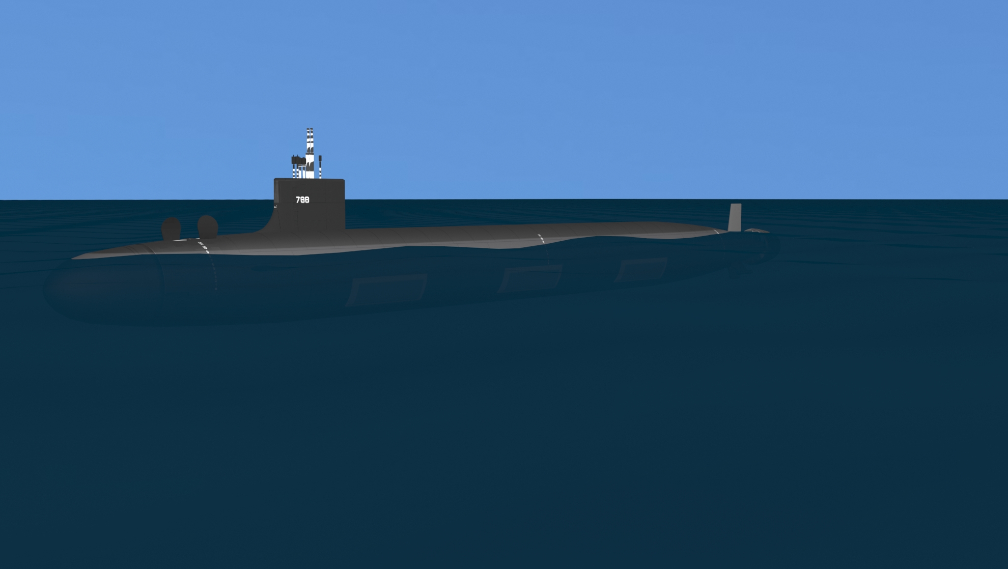 Virginia Class SSN 788 USS Colorado 3D - TurboSquid 1765587